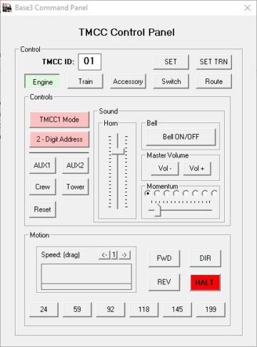 Base3 System Utility – Lionel Power & Control
