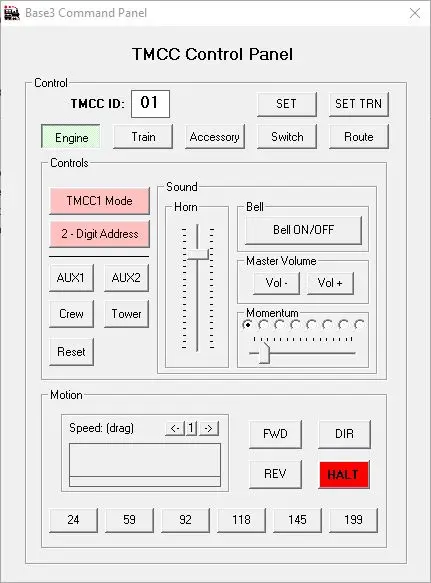 Base3 System Utility – Lionel Power & Control
