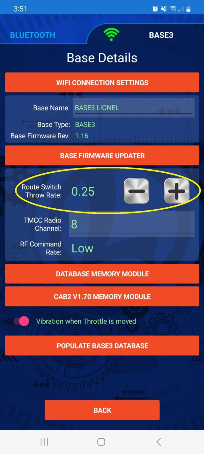 RTE Selection – Lionel Power & Control