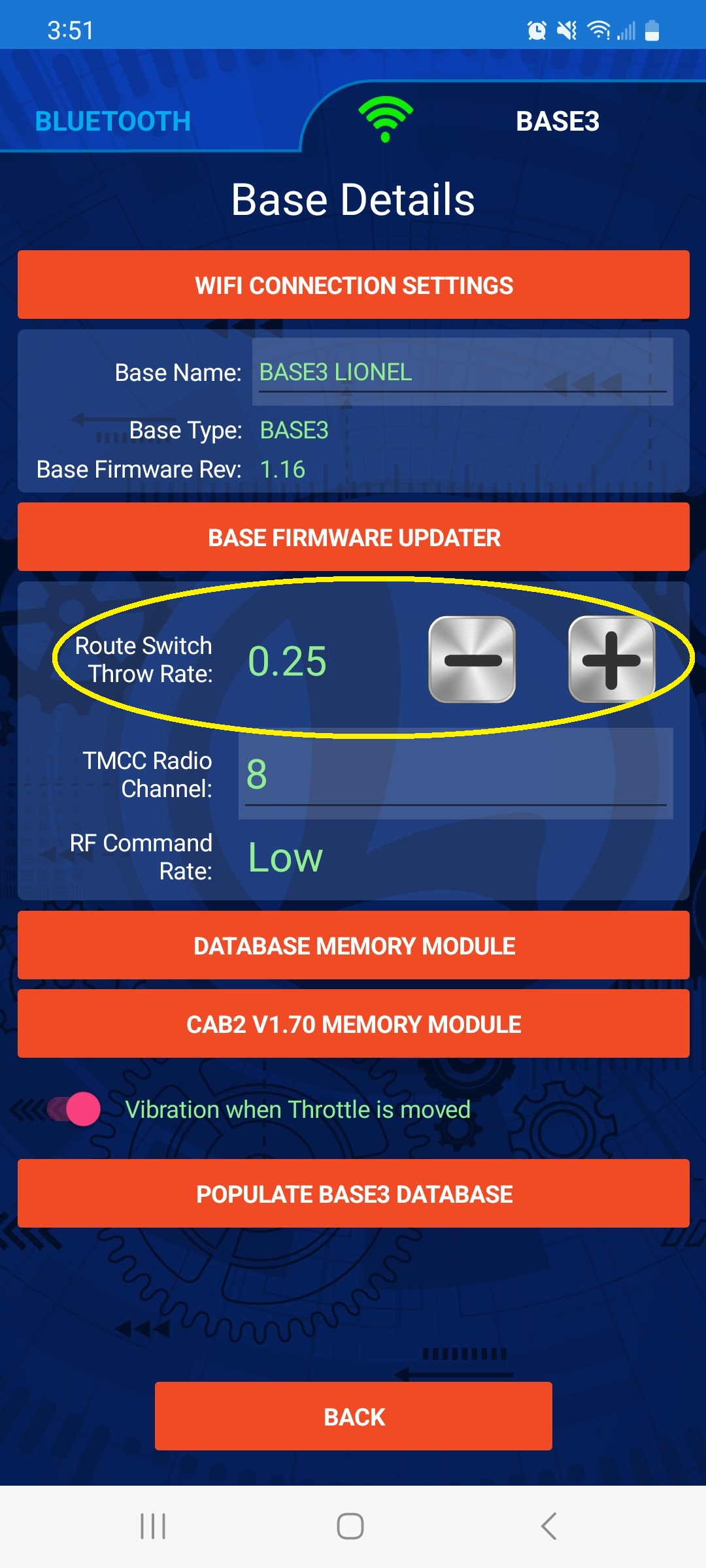 RTE Selection – Lionel Power & Control