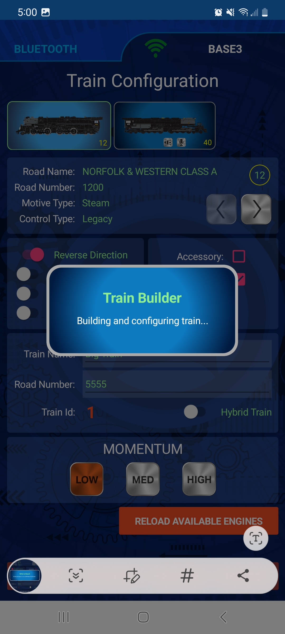 TR Selection – Lionel Power & Control