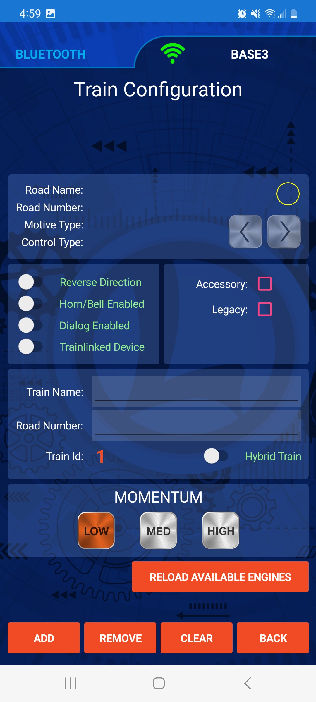 TR Selection – Lionel Power & Control