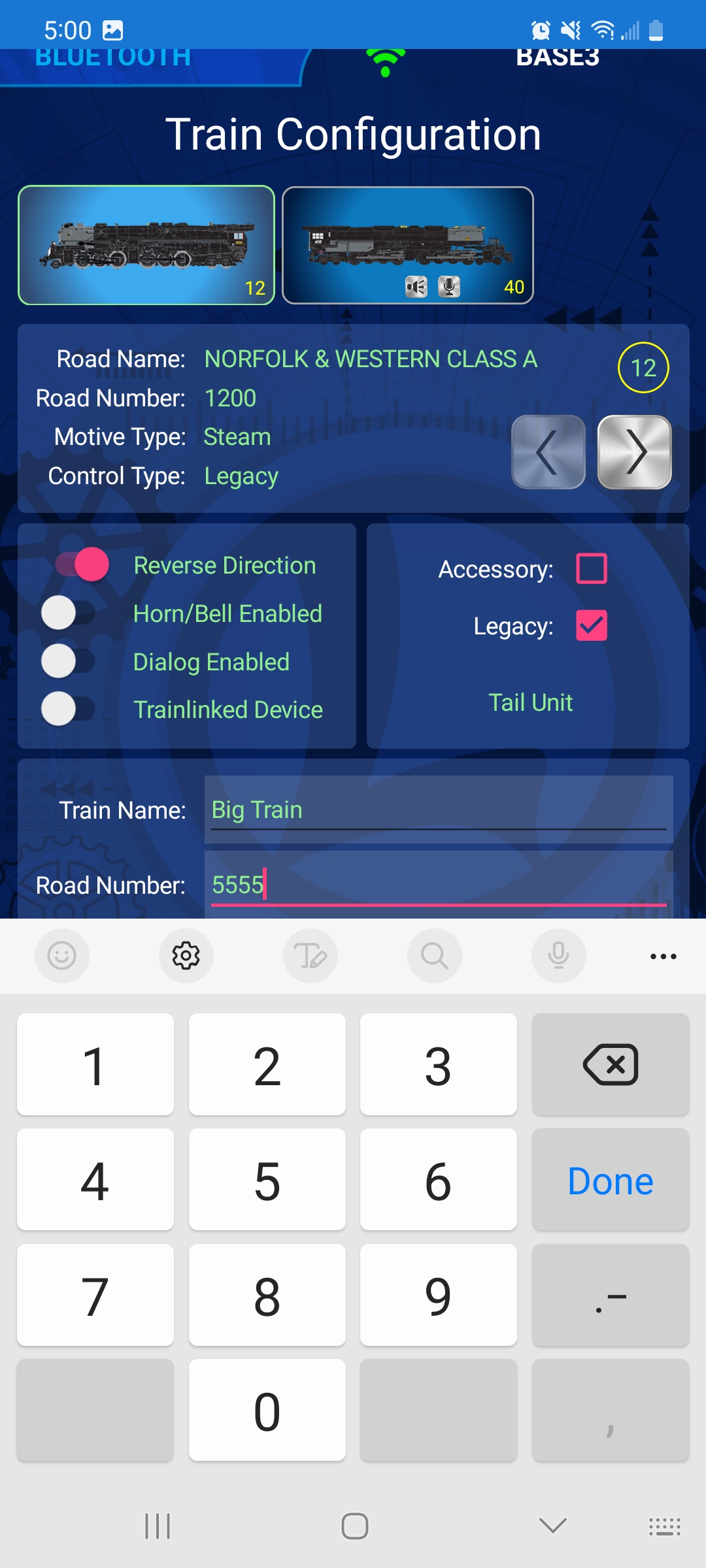 TR Selection – Lionel Power & Control